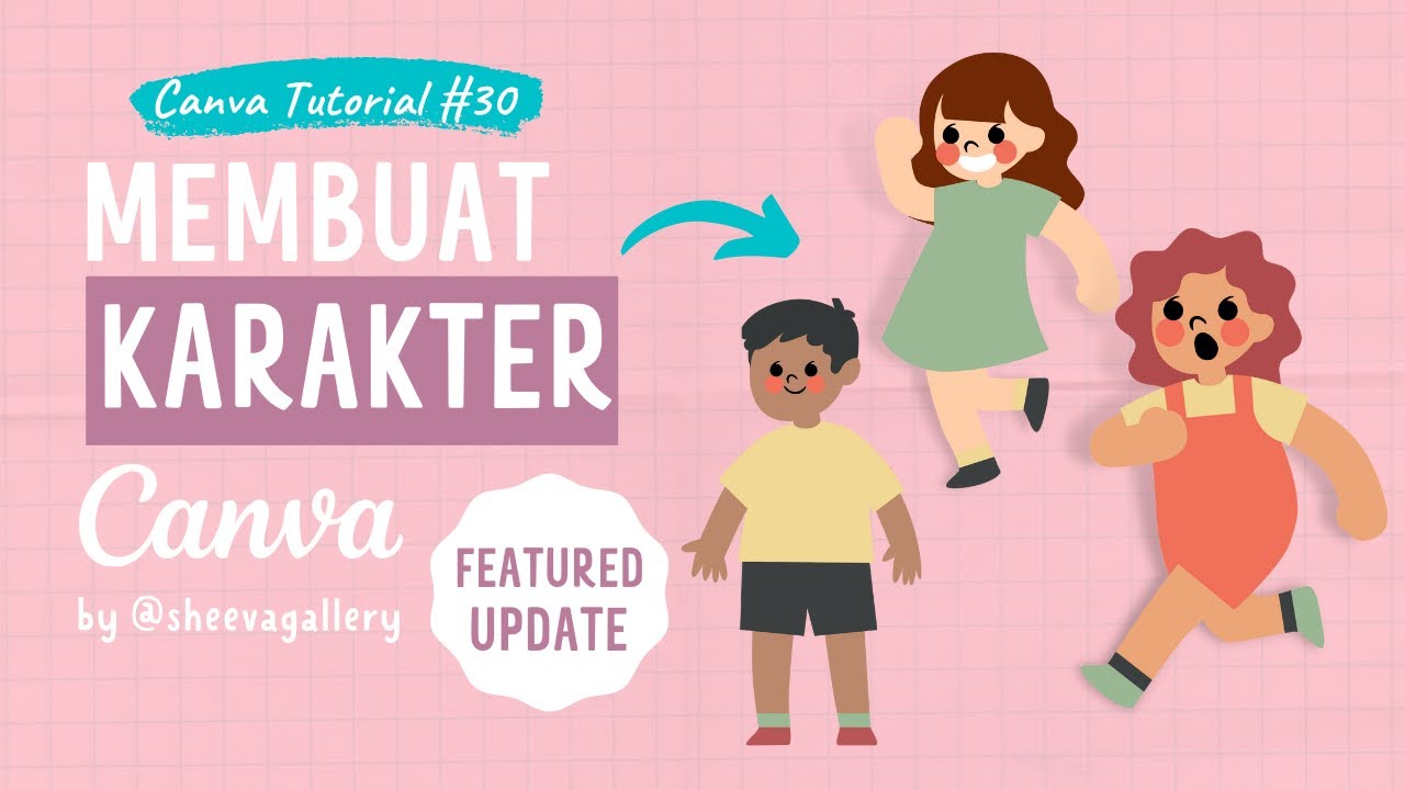 Membuat Karakter Animasi Di Canva Dengan Character Builder Featured