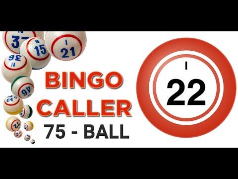 75 Ball Bingo Caller Game 1 Youtube