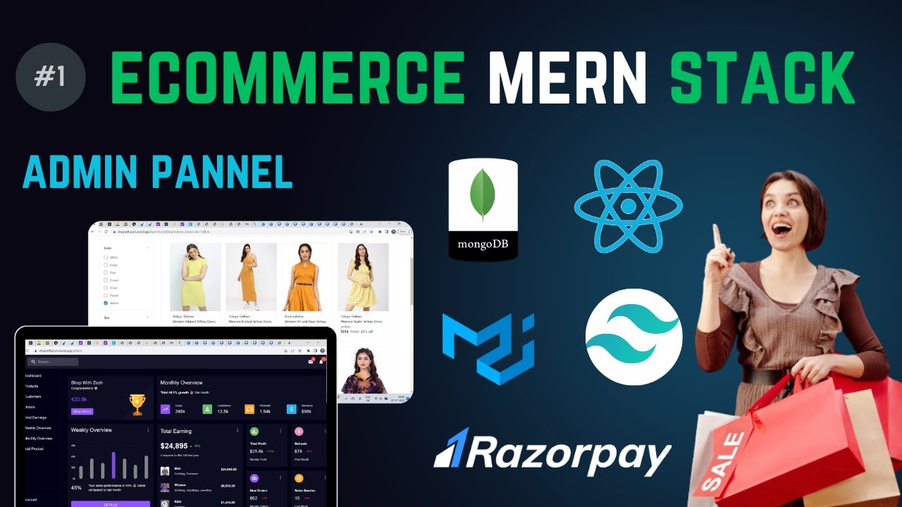 Ecommerce Website Development Tutorial With Mern Stack Razorpay Redux