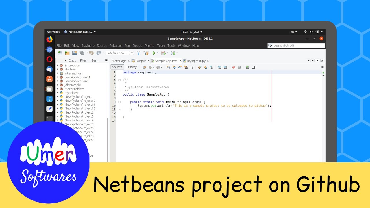 How To Upload A Netbeans Project To Github Youtube