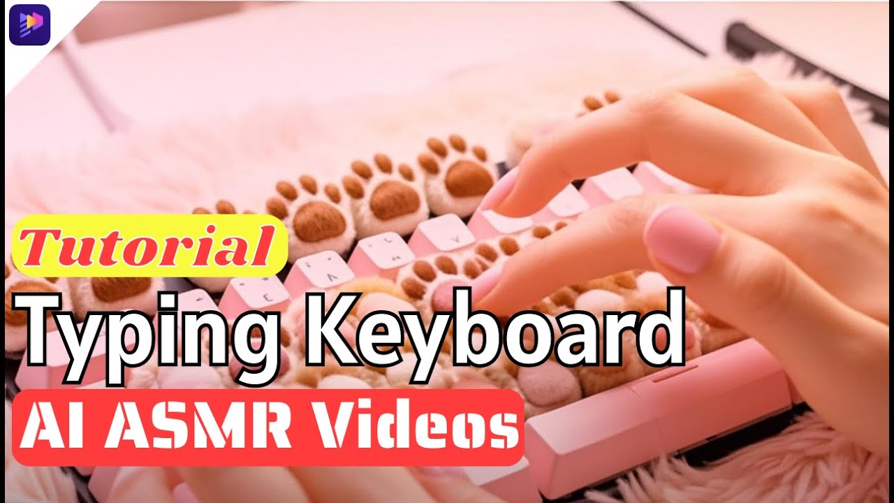 How To Make Keyboard Typing Ai Asmr Videos Ai Asmr Video Tutorial