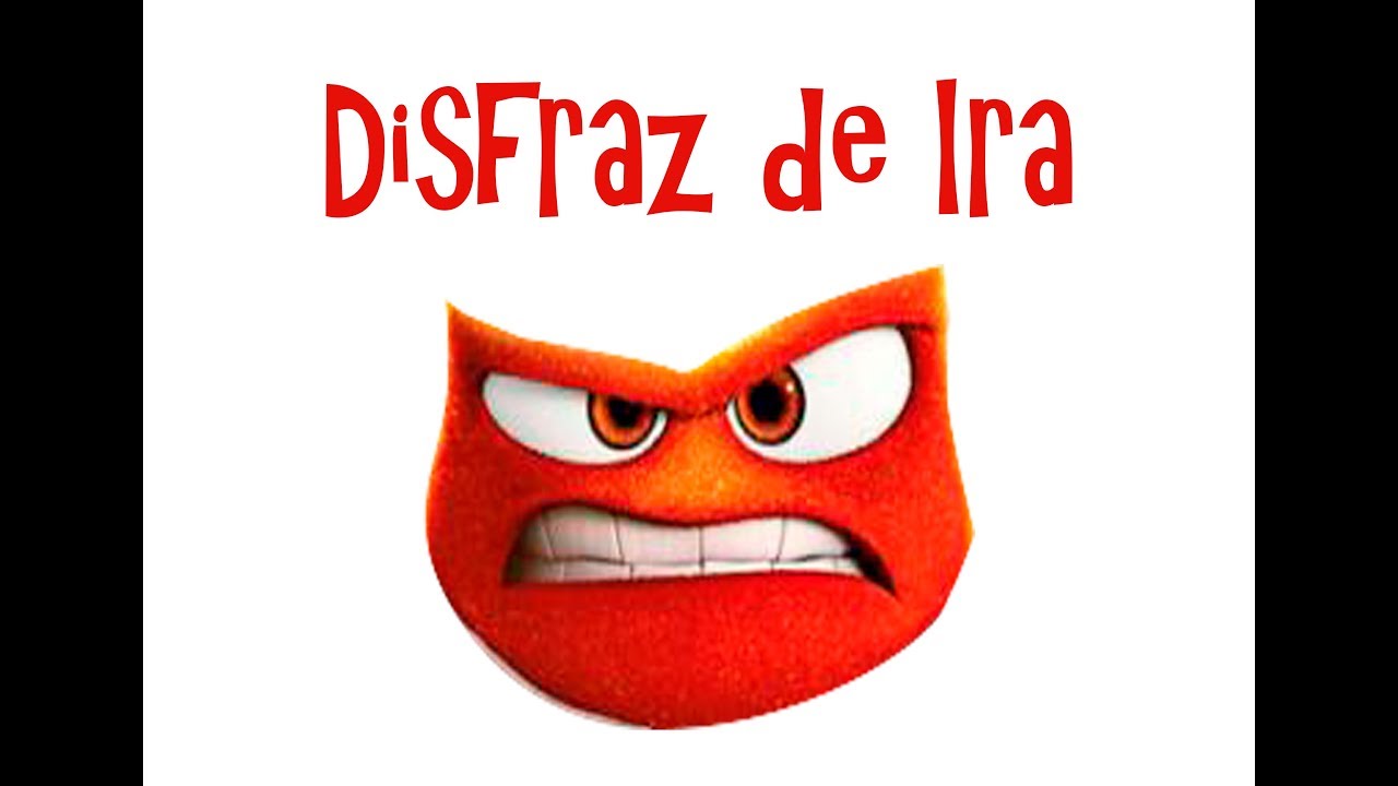 Disfraz De Ira Furia Del Revés Descargar Máscara Tutorial For Creating