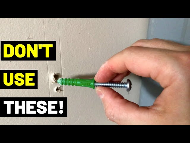 No Drill Anchor For Wall