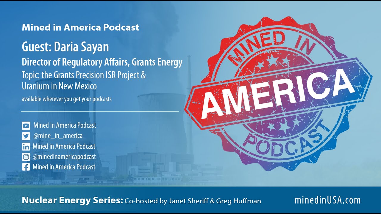 Episode 43 Daria Sayan The Grants Precision Isr Project Uranium In