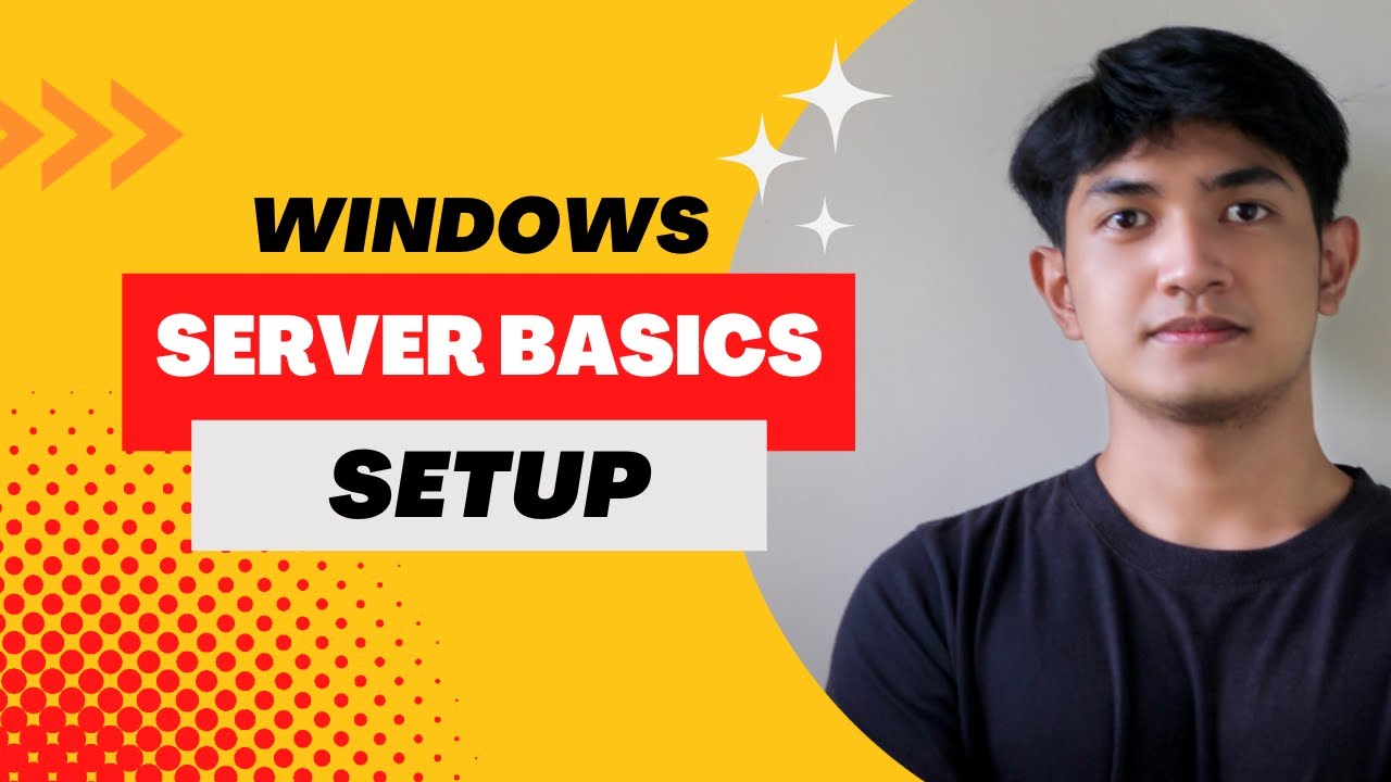 Windows Server Basics Setting Up Windows Server Youtube
