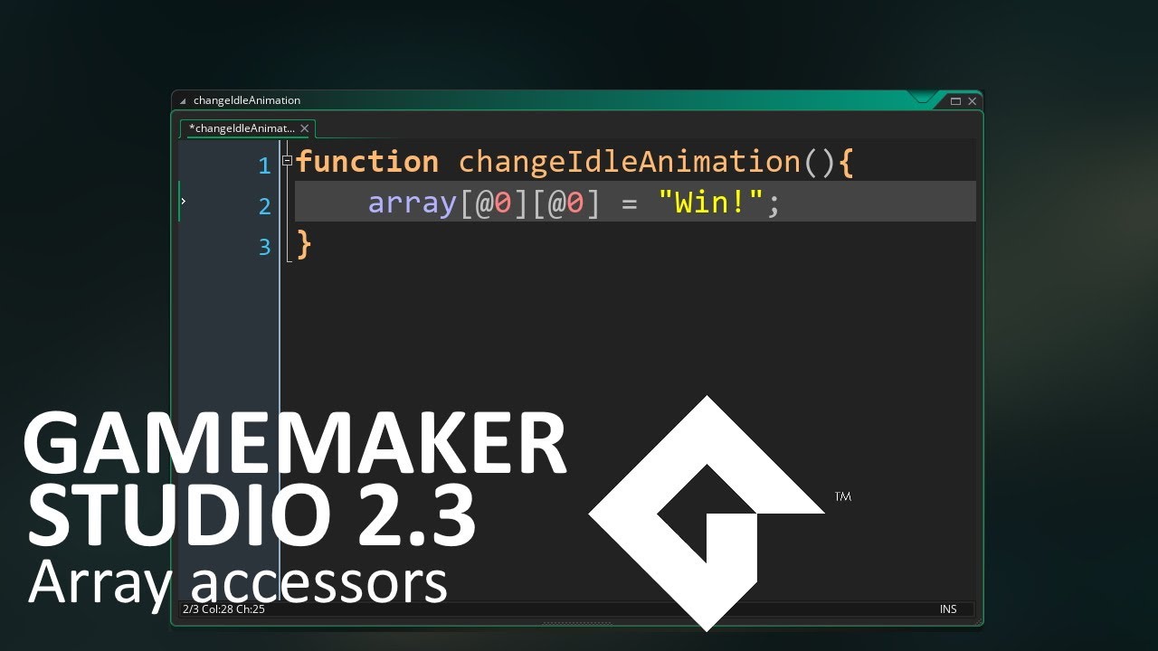 Gms2 3 Array Accessors In Gamemaker Studio 2 3 Funbox Tutorial