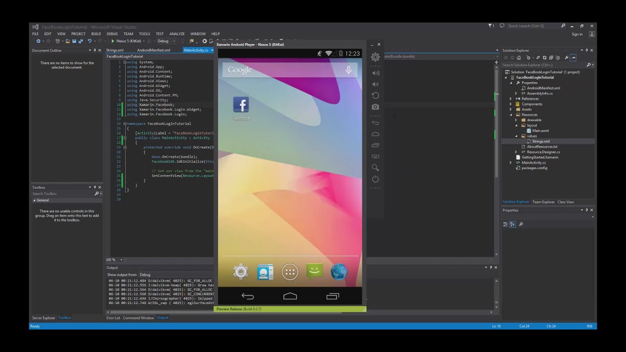 Xamarin Tutorial