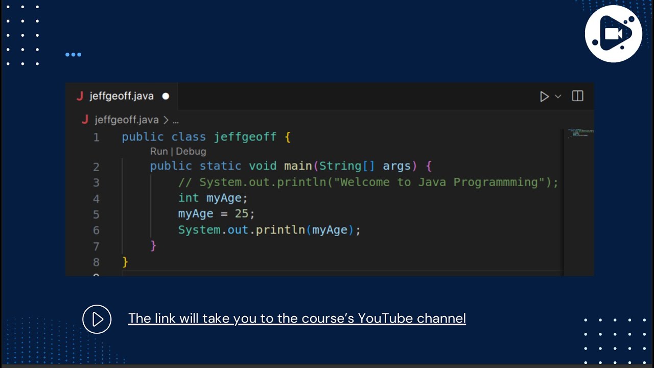 Csc 211 Object Oriented Programming Java Programming Youtube