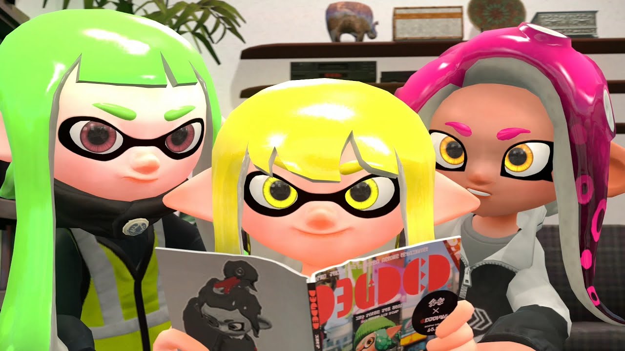 Splatoon Animation Good Hair Day Youtube