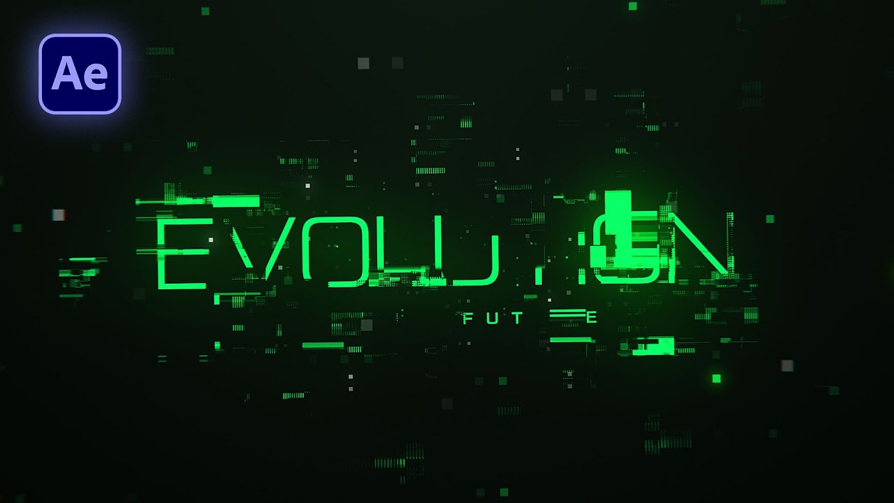 Advanced Glitch Text Animation Techniques In After Effects