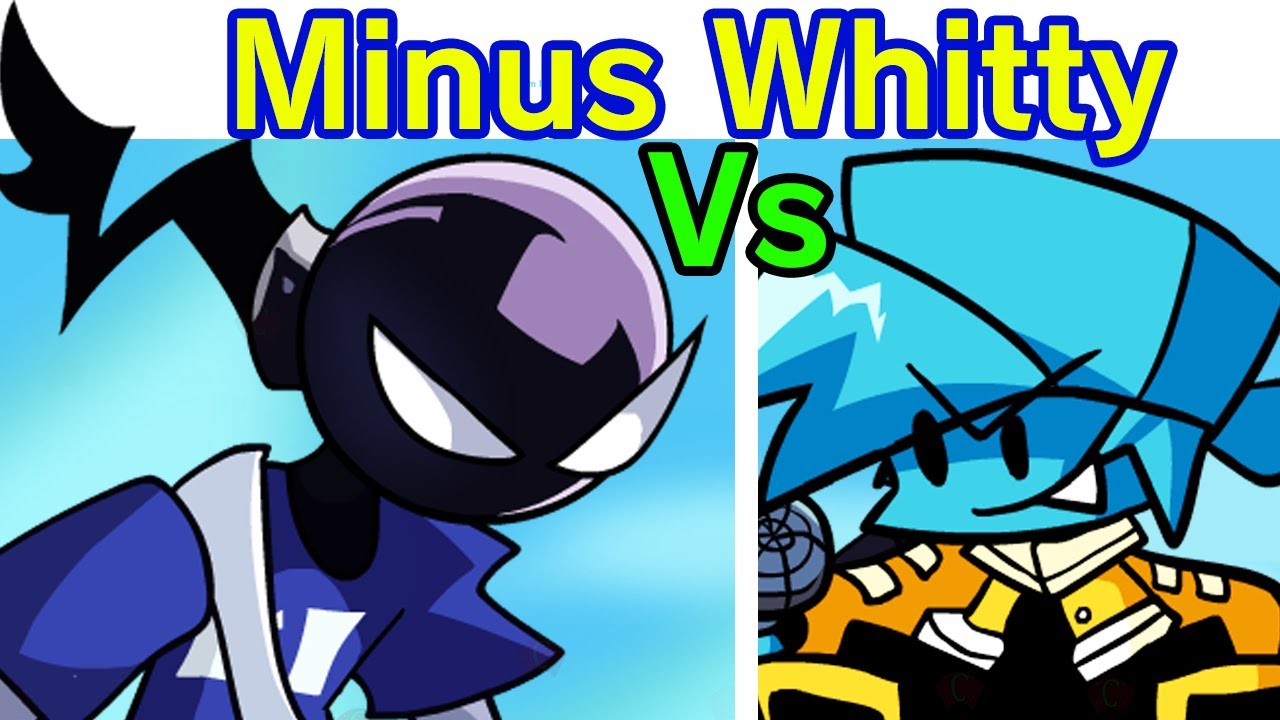 Friday Night Funkin Vs Minus Whitty Week Demo Fnf Mod Hard Youtube