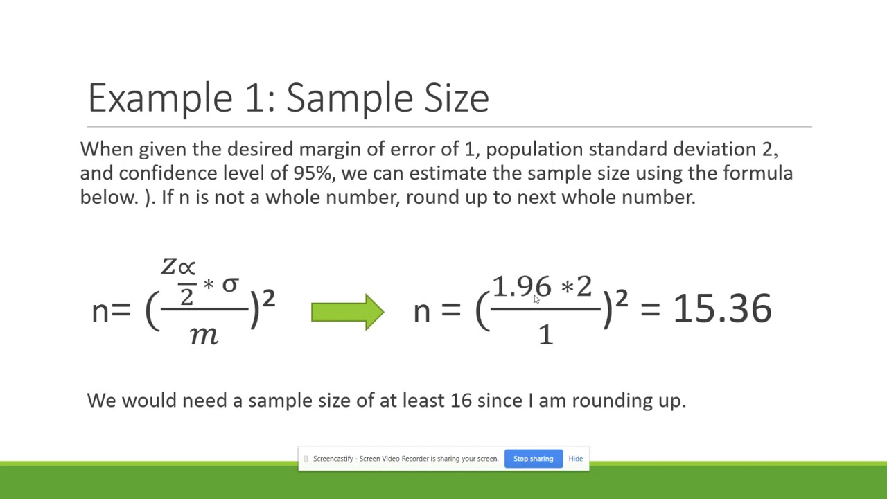Sample Standard Deviation