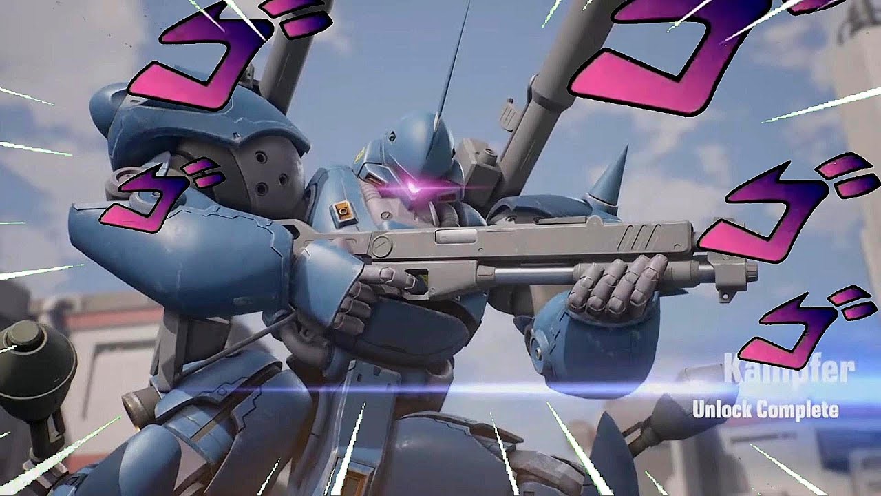 Gundam Evolution Kampfer Is Fun Youtube