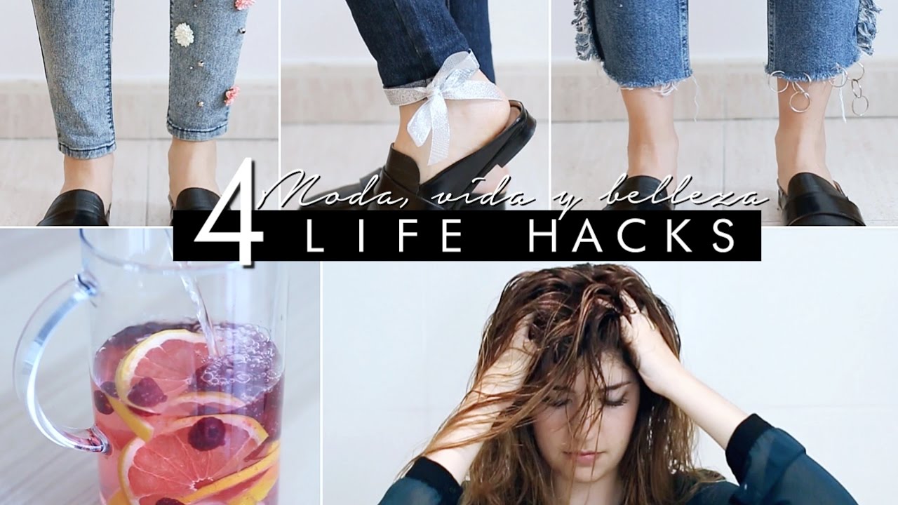4 Life Hacks Trucos De Moda Belleza Y Vida Nightnonstop Ad Youtube