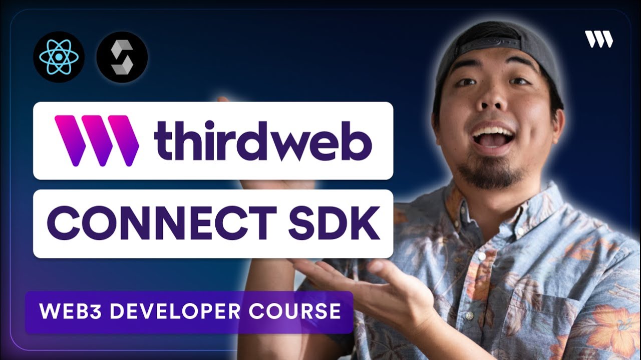 Start Building Web3 Apps Thirdweb Connect Sdk Getting Started Youtube