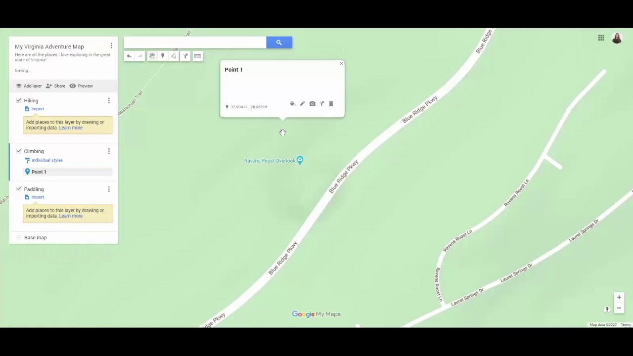 Google My Maps Tutorial Youtube