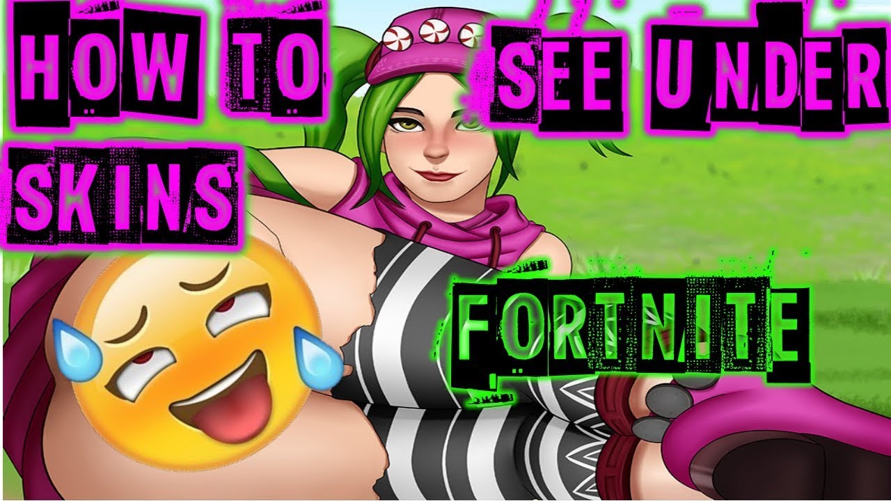 Fortnite How To Get Glitched Nude Skins Youtube