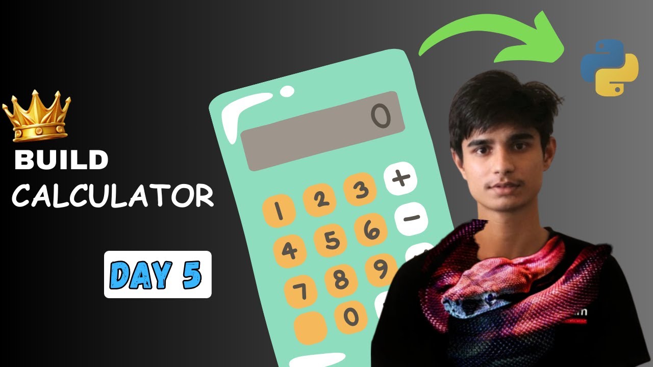 Build Simple Calculator Using Python Youtube