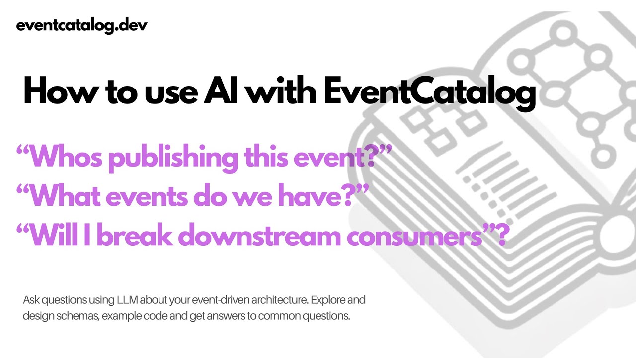 Using Ai With Eventcatalog Youtube
