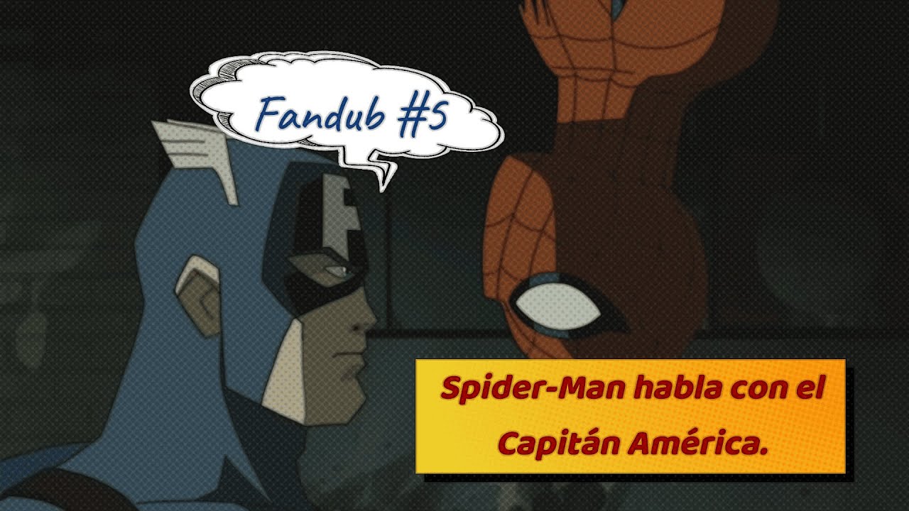 Spider Man Habla Con El Capitán América Los Héroes Más Poderosos Del
