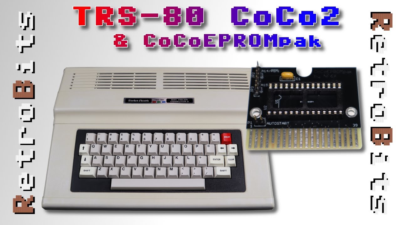 Trs 80 Coco2 First Look Retrobright And Cocoeprompak Build For