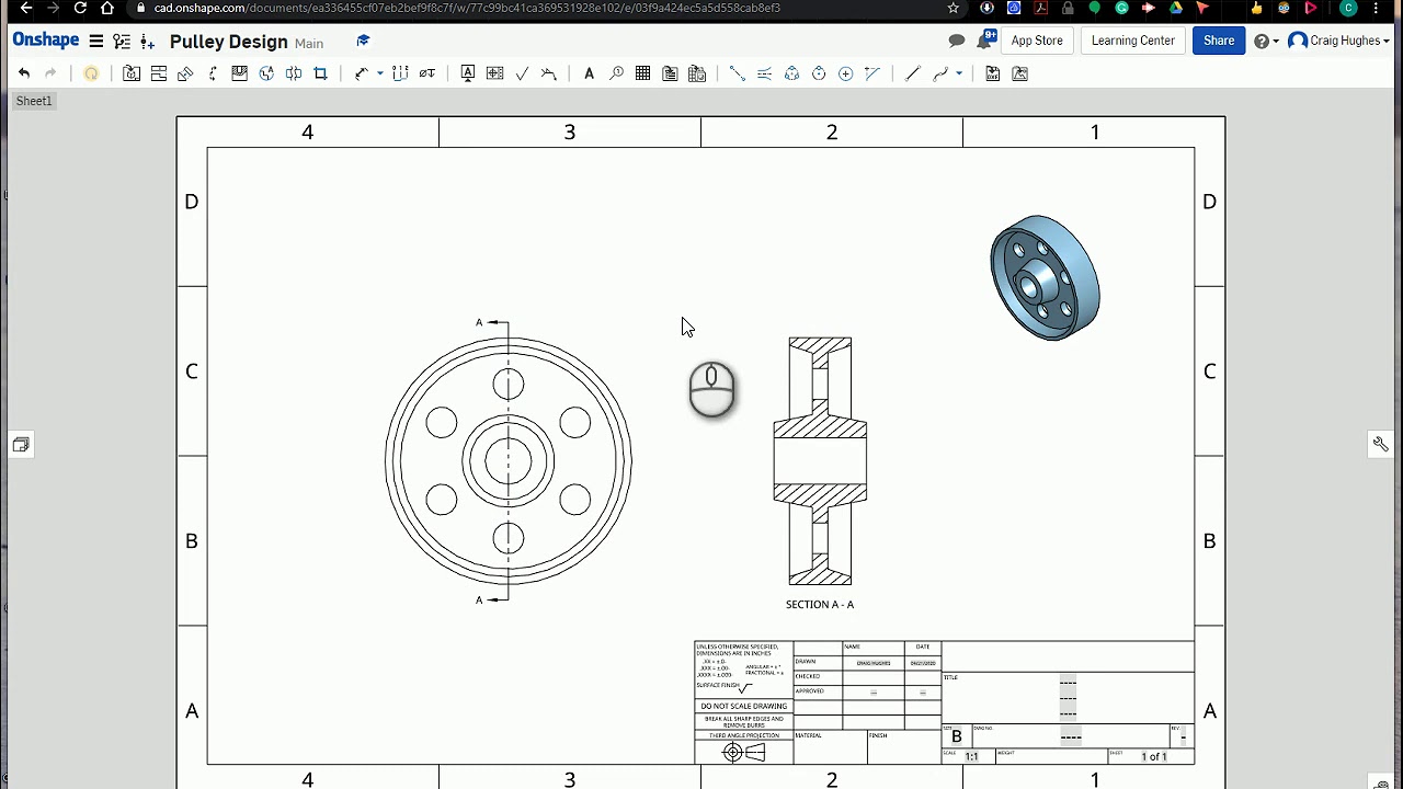 Creating A Section View In Onshape Youtube