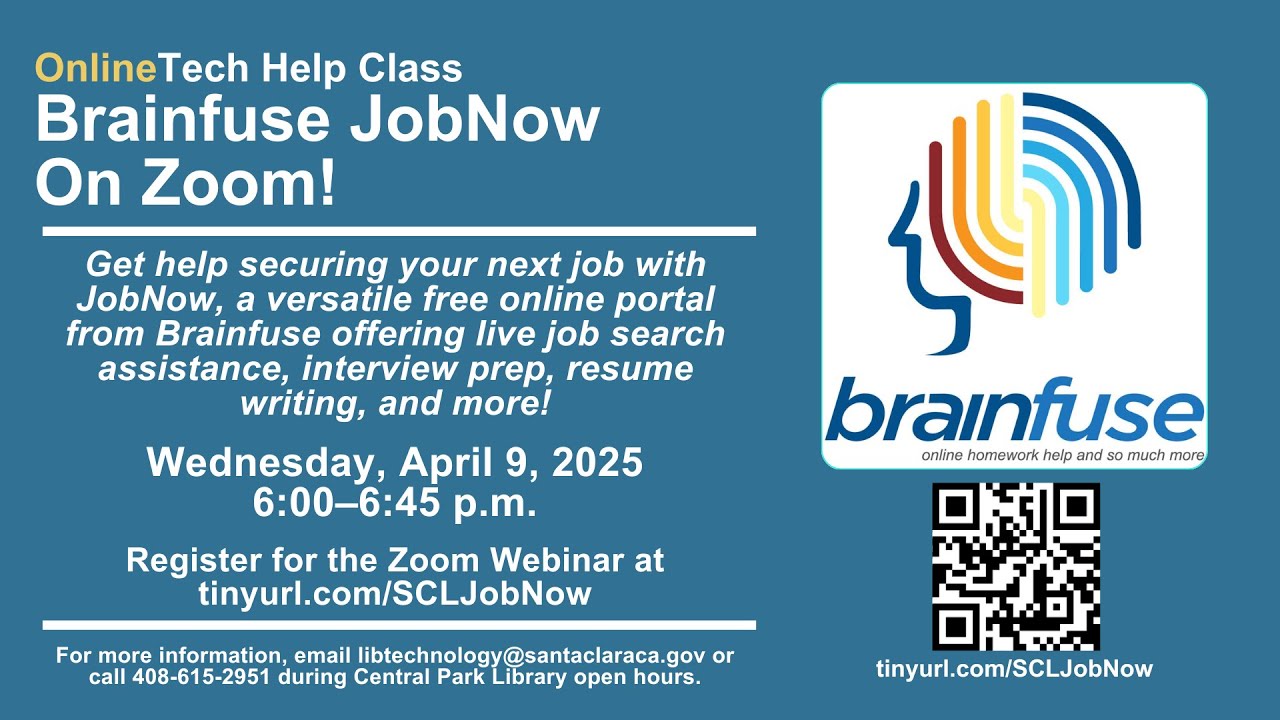 Brainfuse Jobnow Class Youtube