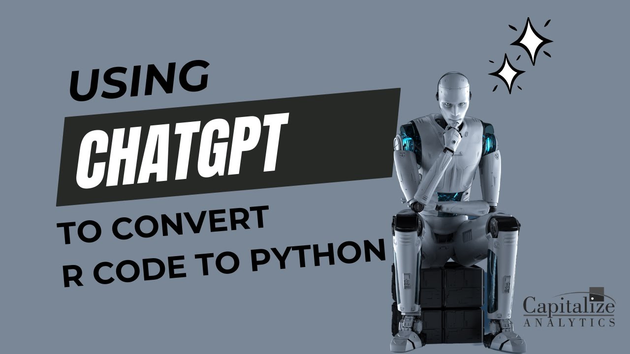 Use Chatgpt To Convert R Code To Python Youtube