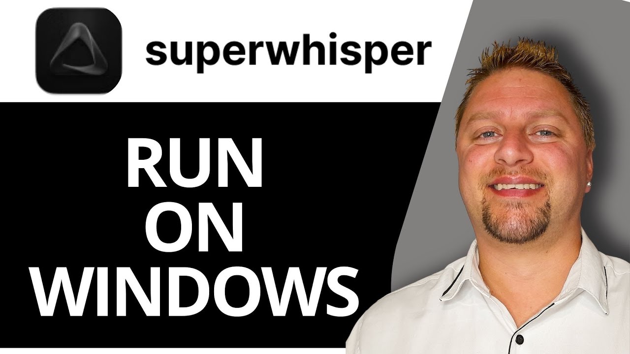 How To Run Superwhisper On Windows Superwhisper Tutorial 2026 Youtube