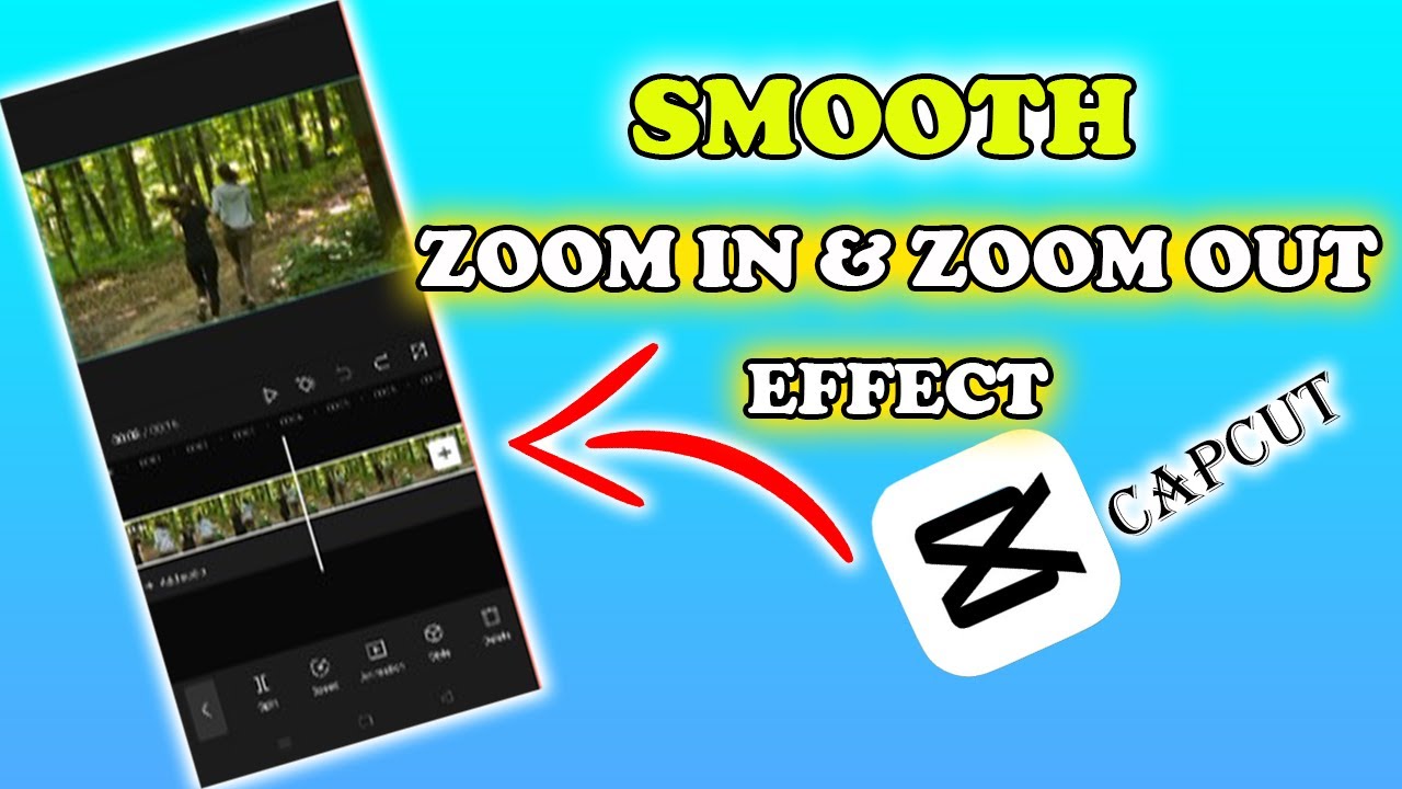 How To Make Smooth Zoom In And Zoom Out Effect In Capcut For Mobile