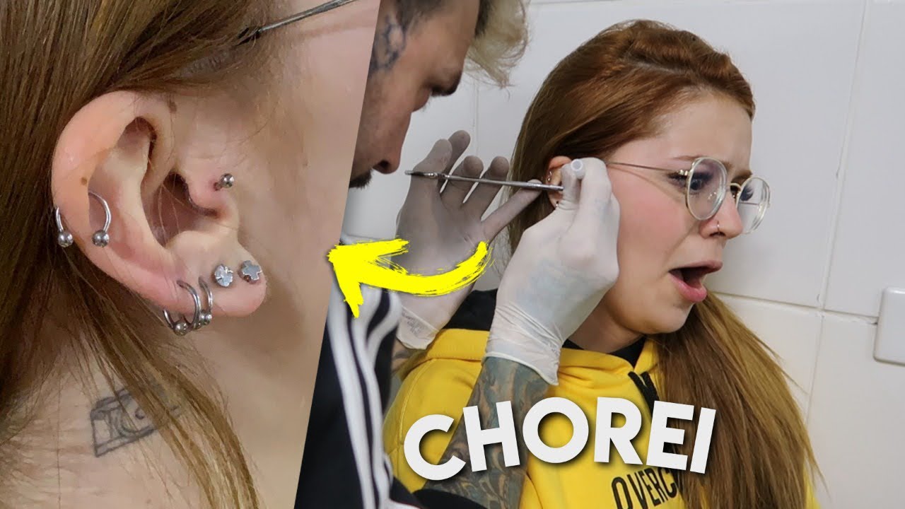 Colocando Piercing Youtube