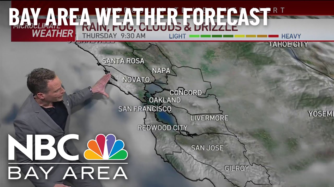 Bay Area Forecast Break Thursday Youtube