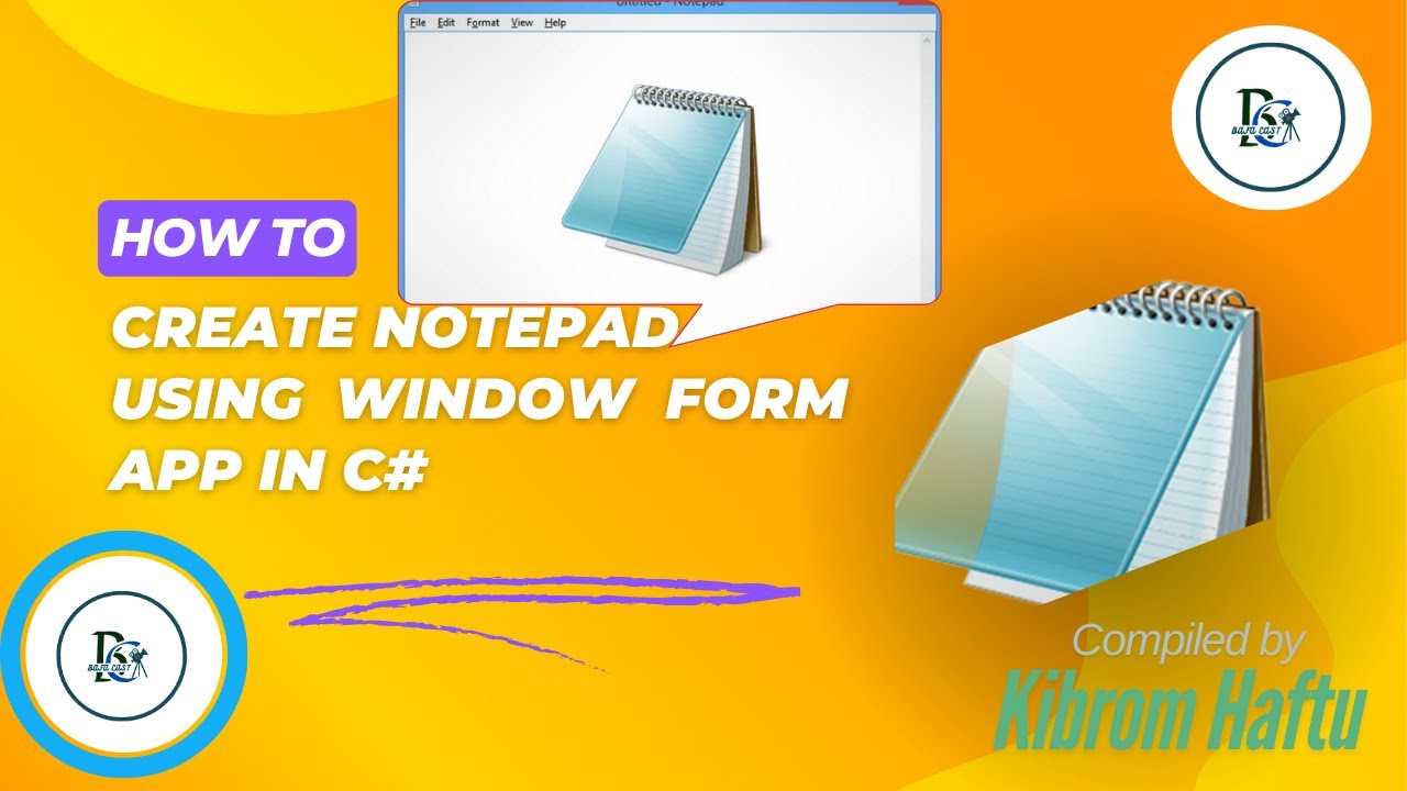 Creating Notepad Using Window Form App Using C Windows Youtube