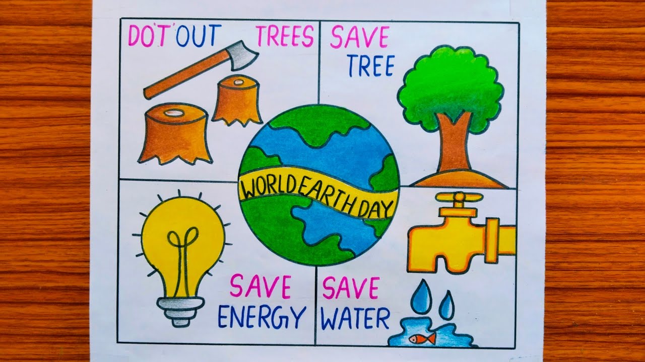 Drawing How To Save Earth Infoupdate Org
