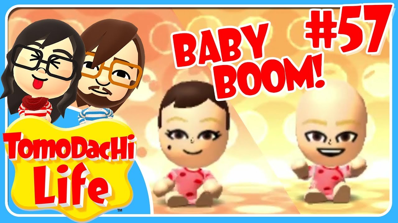 Dos Nuevos Bebés 57 Tomodachi Life Con Suscriptores Youtube