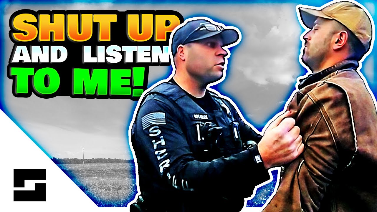 Clueless Lying Cops Escalate Simple Encounter Youtube