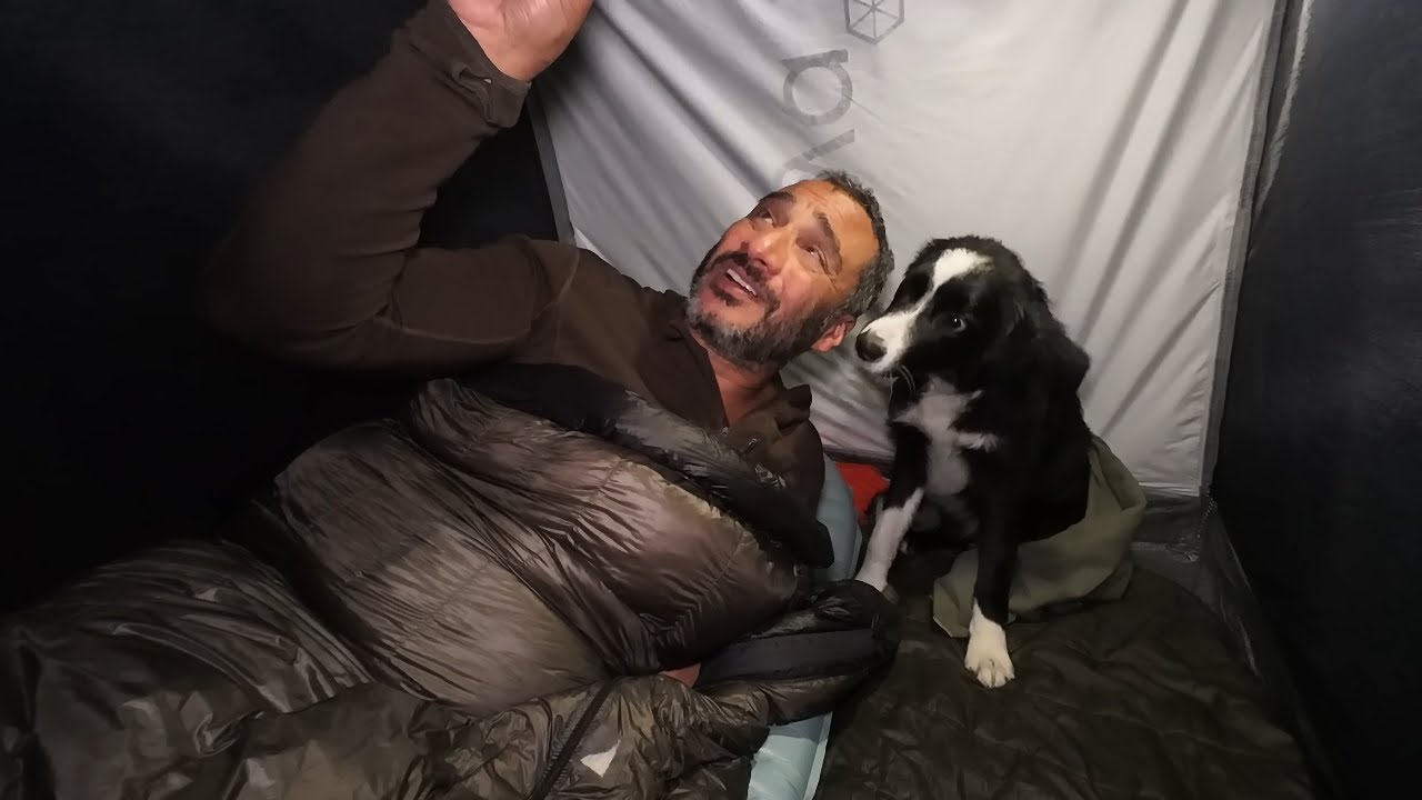 Heavy Rain Camping In A Tent Youtube