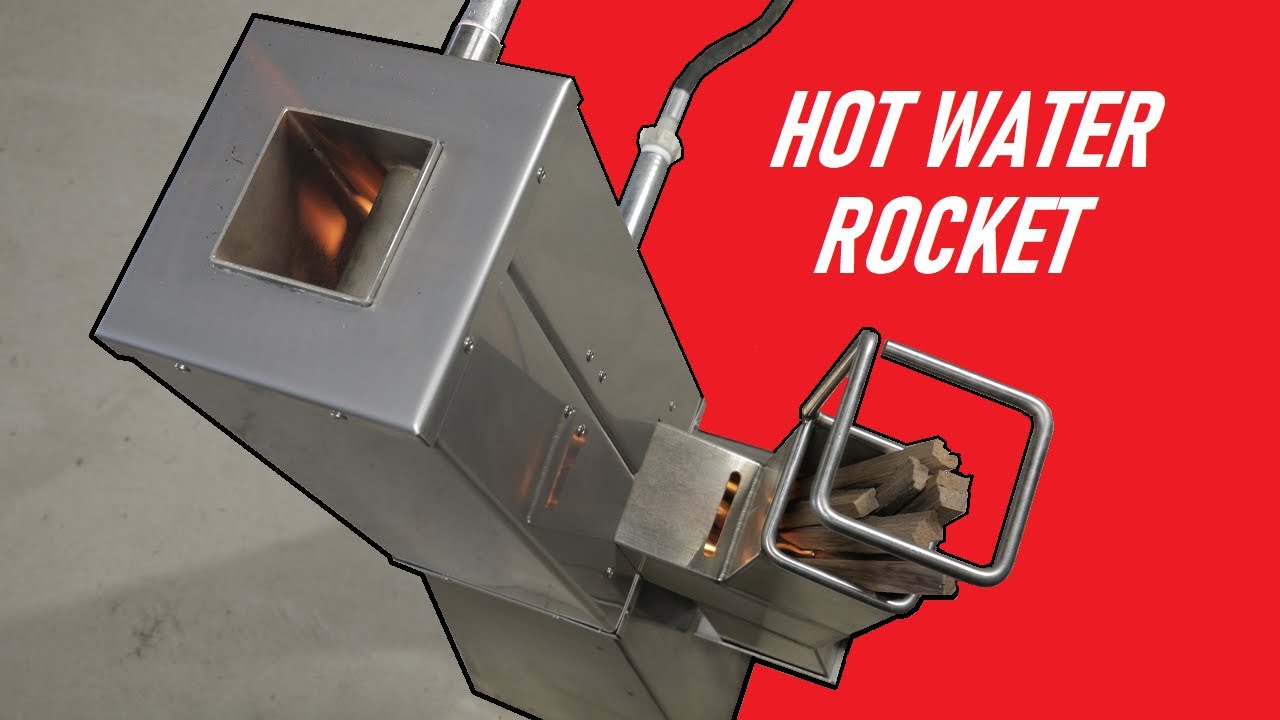 Pool Heater Rocket Stove