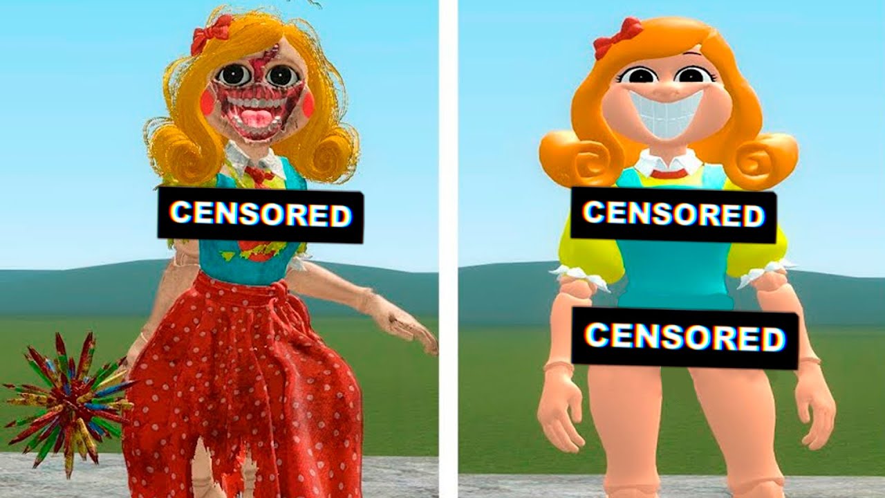 Nude Miss Delight Poppy Playtime Chapter 3 In Garry S Mod Youtube