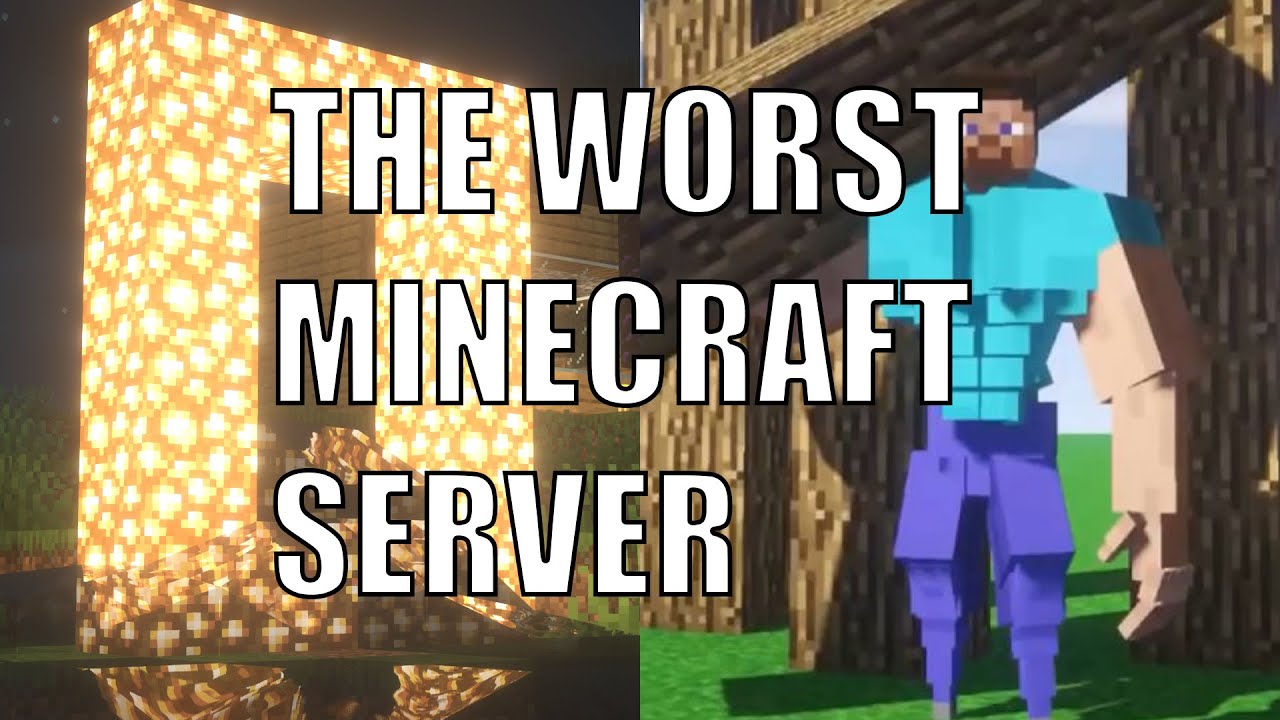 The Worst Minecraft Server Youtube