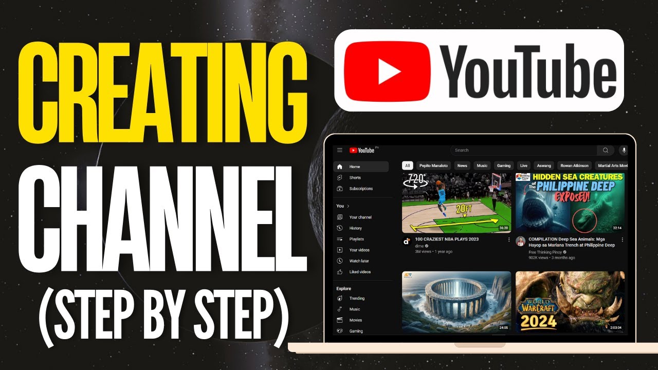 How To Create A Youtube Channel For Beginners Step By Step Tutorial
