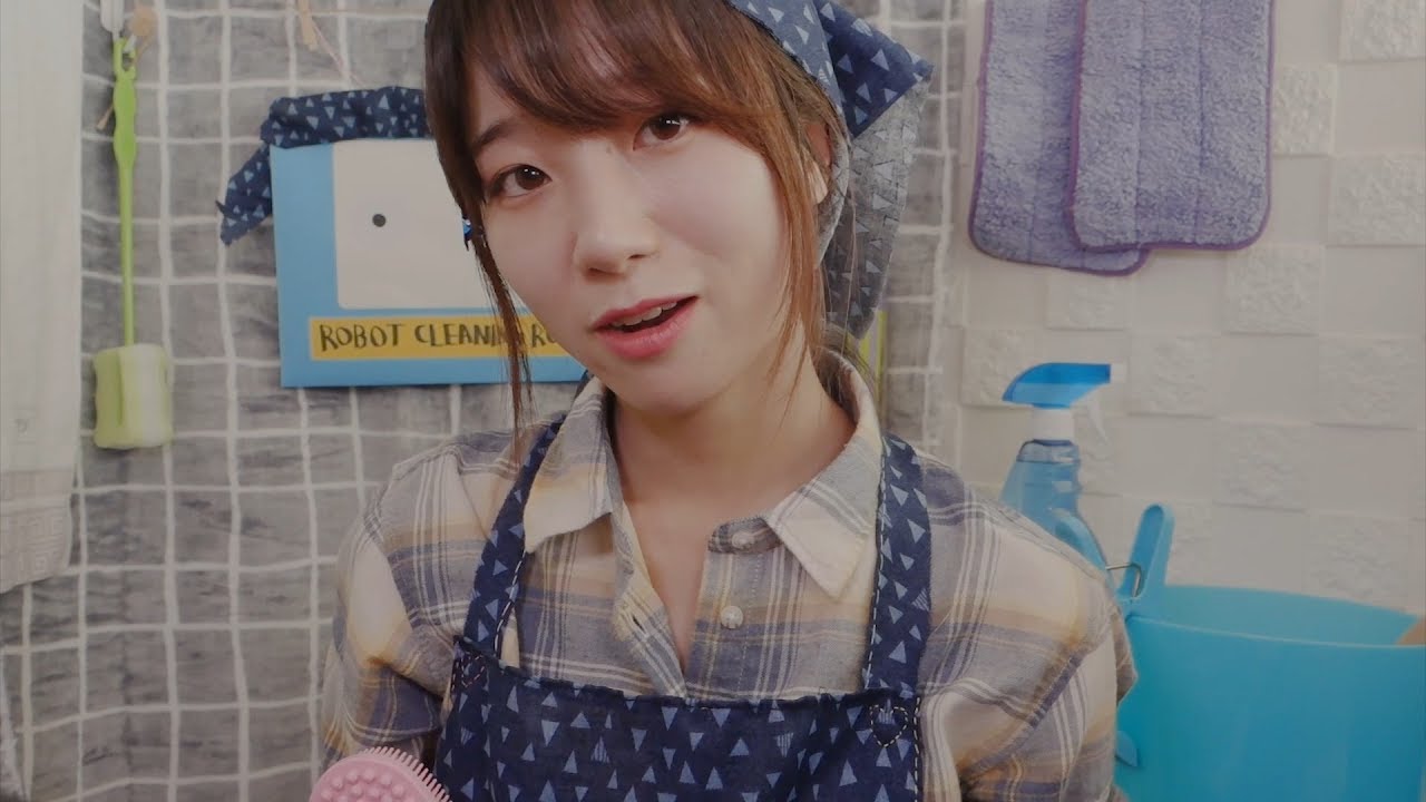 Cleaning Youрџ Asmr Robot Cleaning Lady Youtube