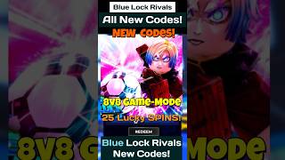 New All Blue Lock Rivals Roblox Codes In 2025 Blue Lock Rivals Codes ...