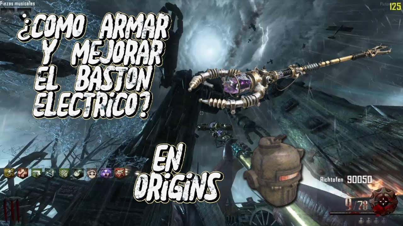 Amar Y Mejorar El Baston Electrico En Origins Call Of Duty Black Ops