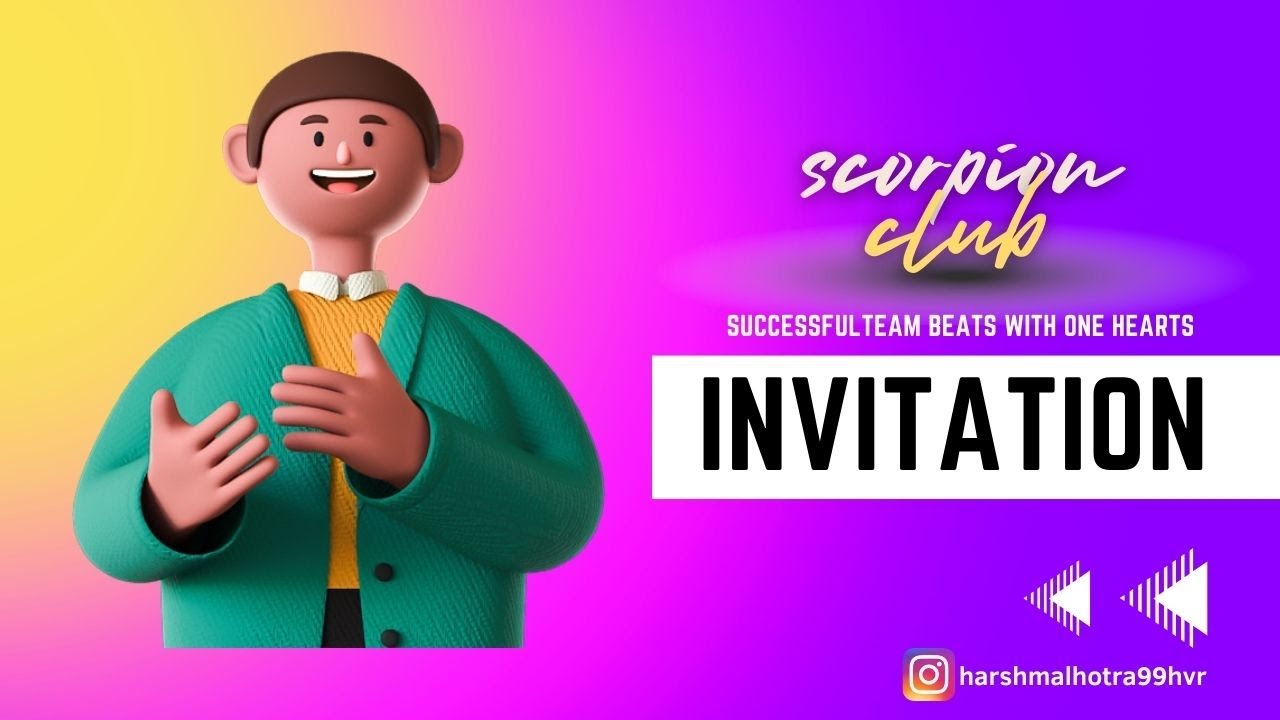 Invitation Youtube