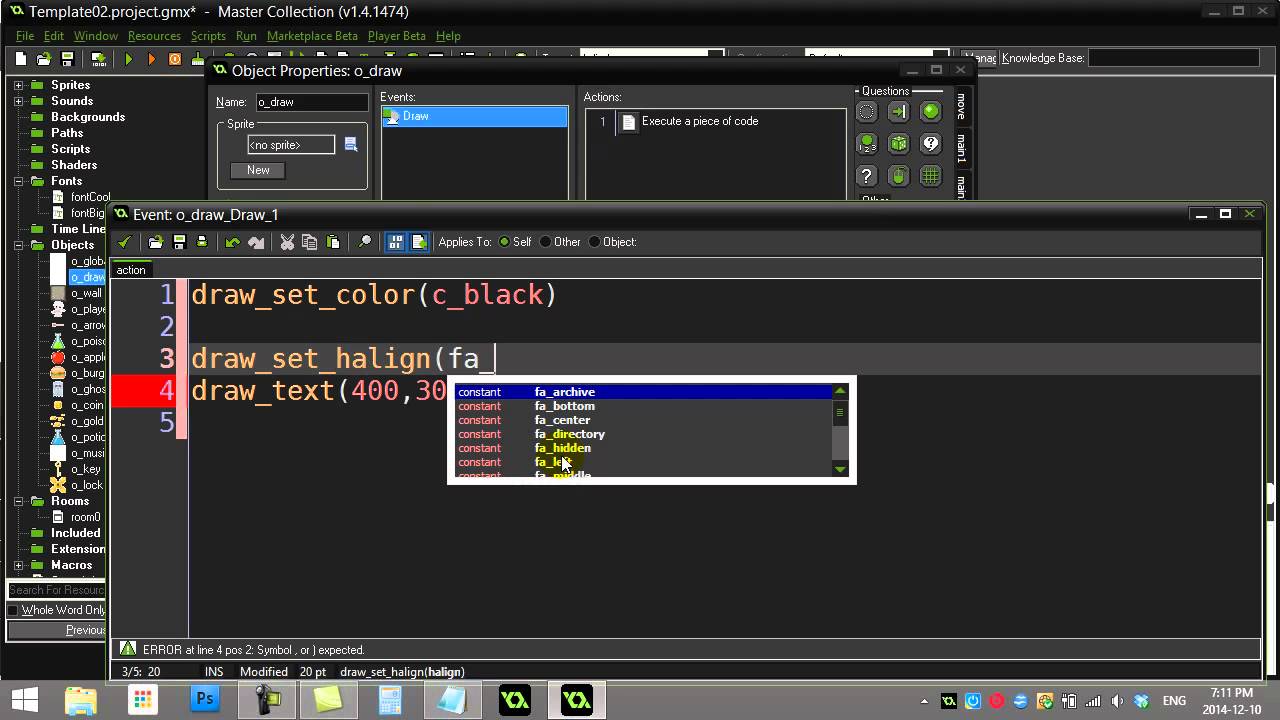 Gamemaker How To Draw Text Aligned Youtube