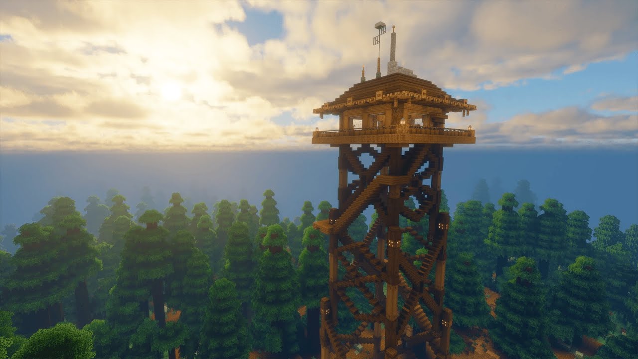 Minecraft Tutorial рџ ґ Firewatch Tower рџ ј Youtube