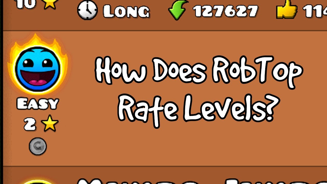 How Does Robtop Rate Geometry Dash Levels Youtube