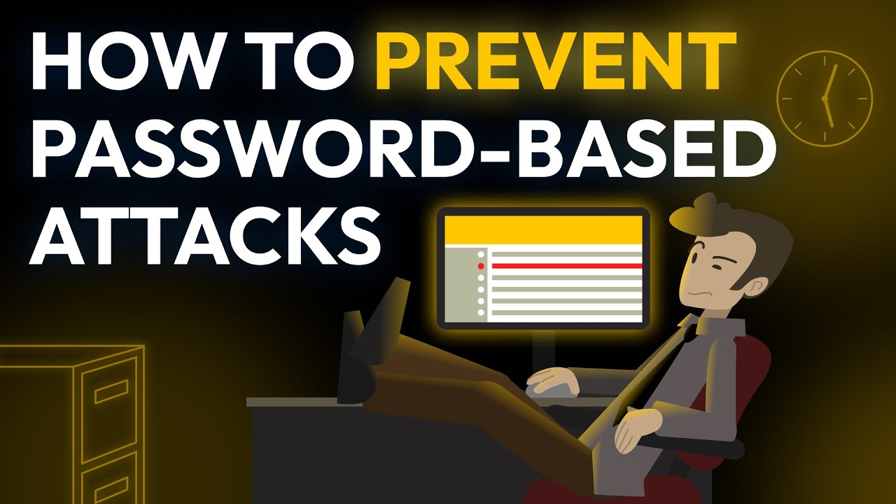 How To Prevent Password Based Attacks Youtube