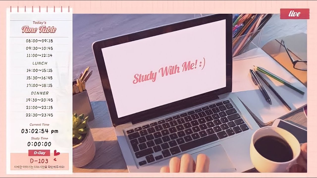 Live Study Streaming Session Youtube
